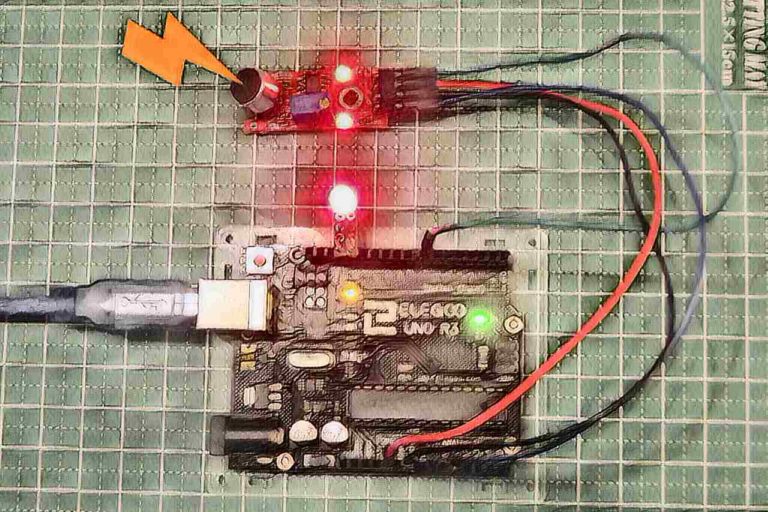 Arduino 入門 Lesson 43 【マイク・サウンド検知センサ その1】 | おもろ家