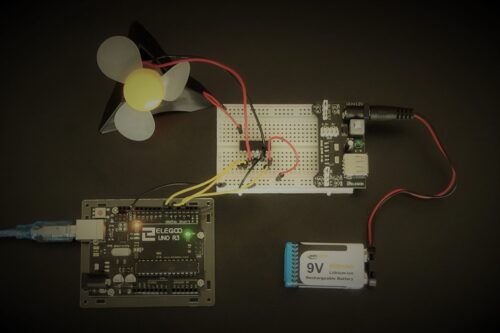 Arduino 入門 Lesson 26 【DCモータ編】 | おもろ家