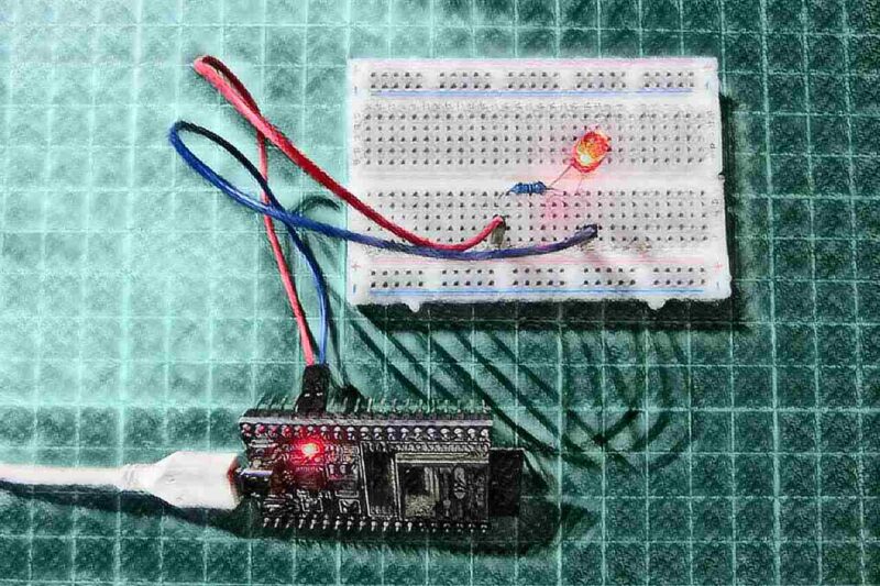 Esp32 入門 Lesson 02 【arduino Ide設定とlチカ】 おもろ家