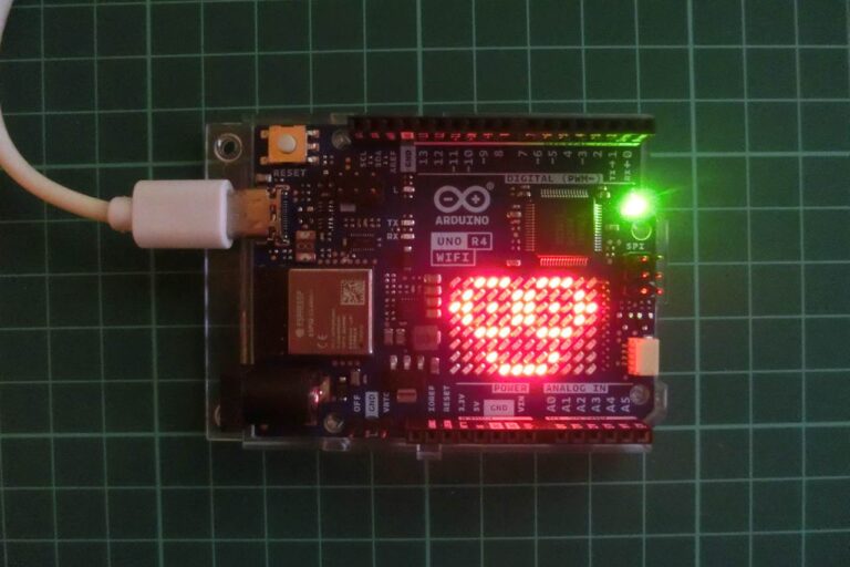 Arduino 入門2 Lesson 05 【LED Matrix機能確認1】 | おもろ家